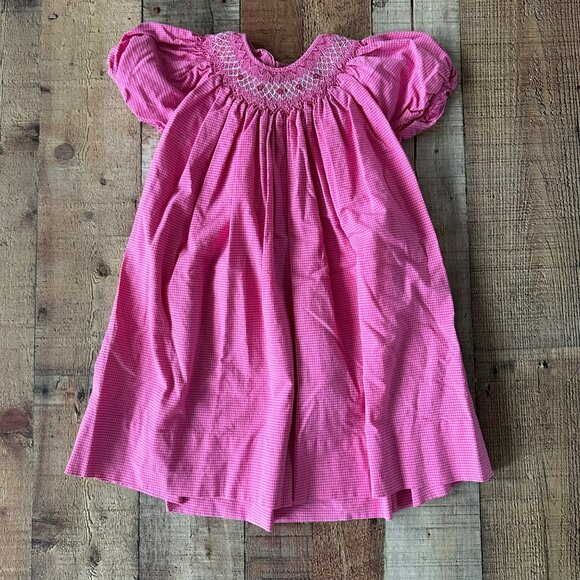 Simply Smock | Dresses | Simply Smock Girls Size 3t Smocked Dress Pink ...